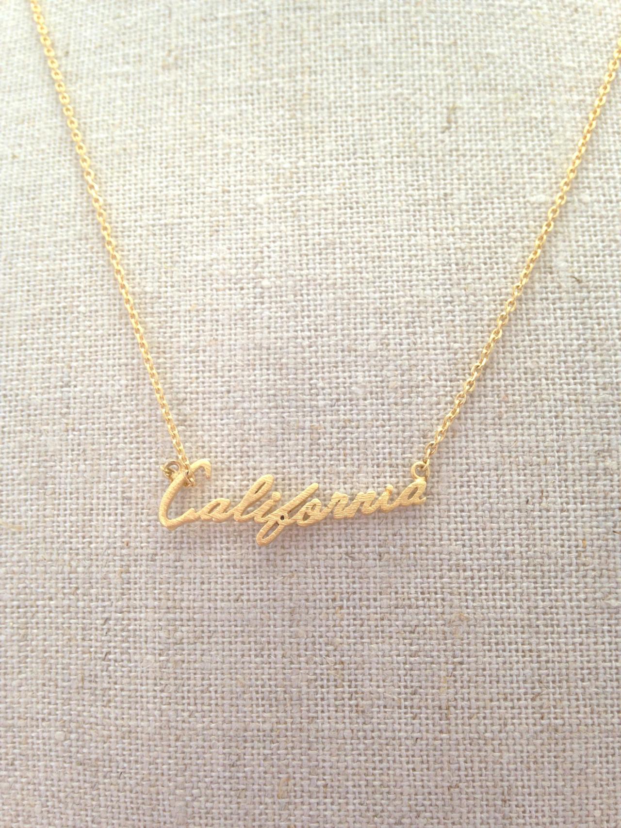 California State Necklace on Luulla